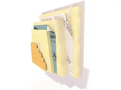 YT:19 Ventilerad träfasad, 3-skiktslösning med vindskyddssiva och 2 ...